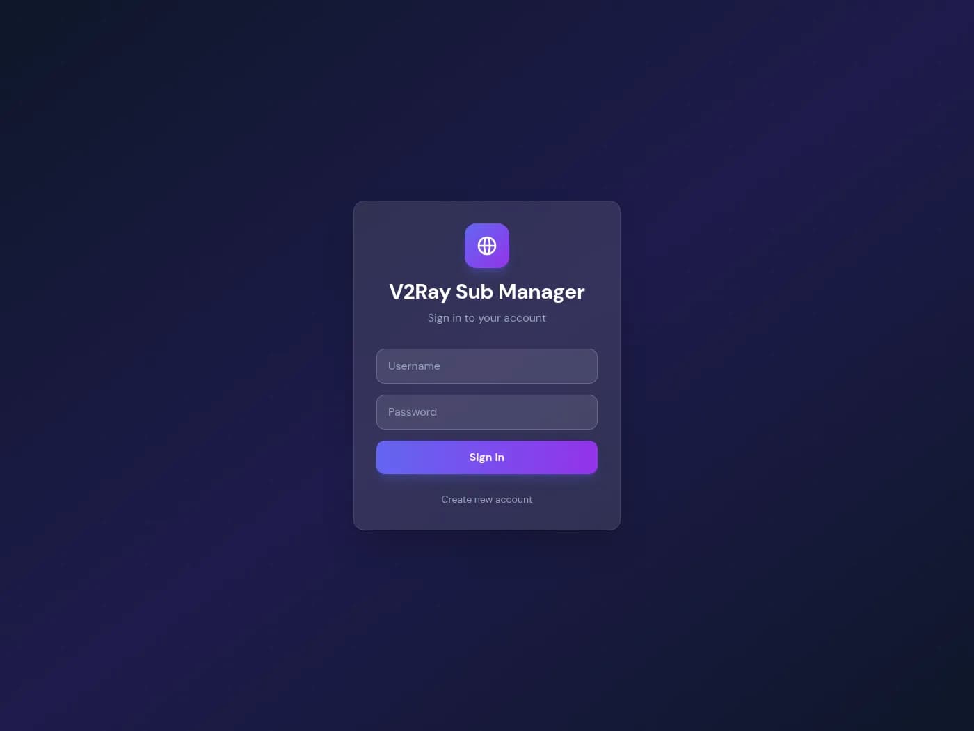V2ray Sub Manager