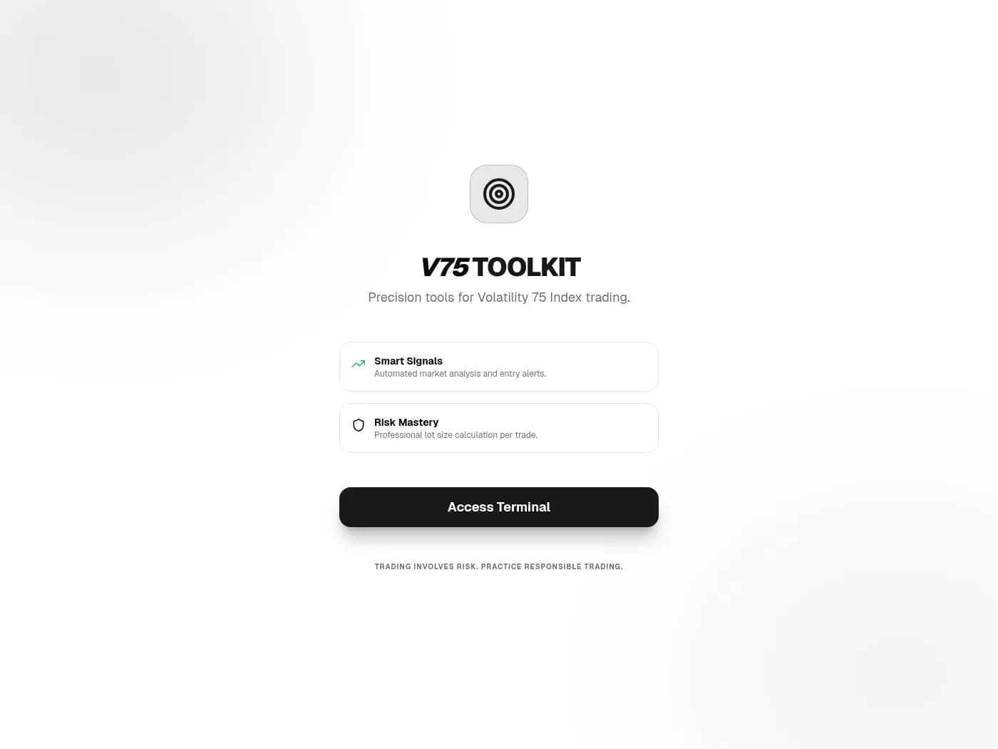 V75 Trading Toolkit