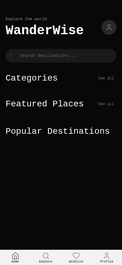 WanderWise Mobile