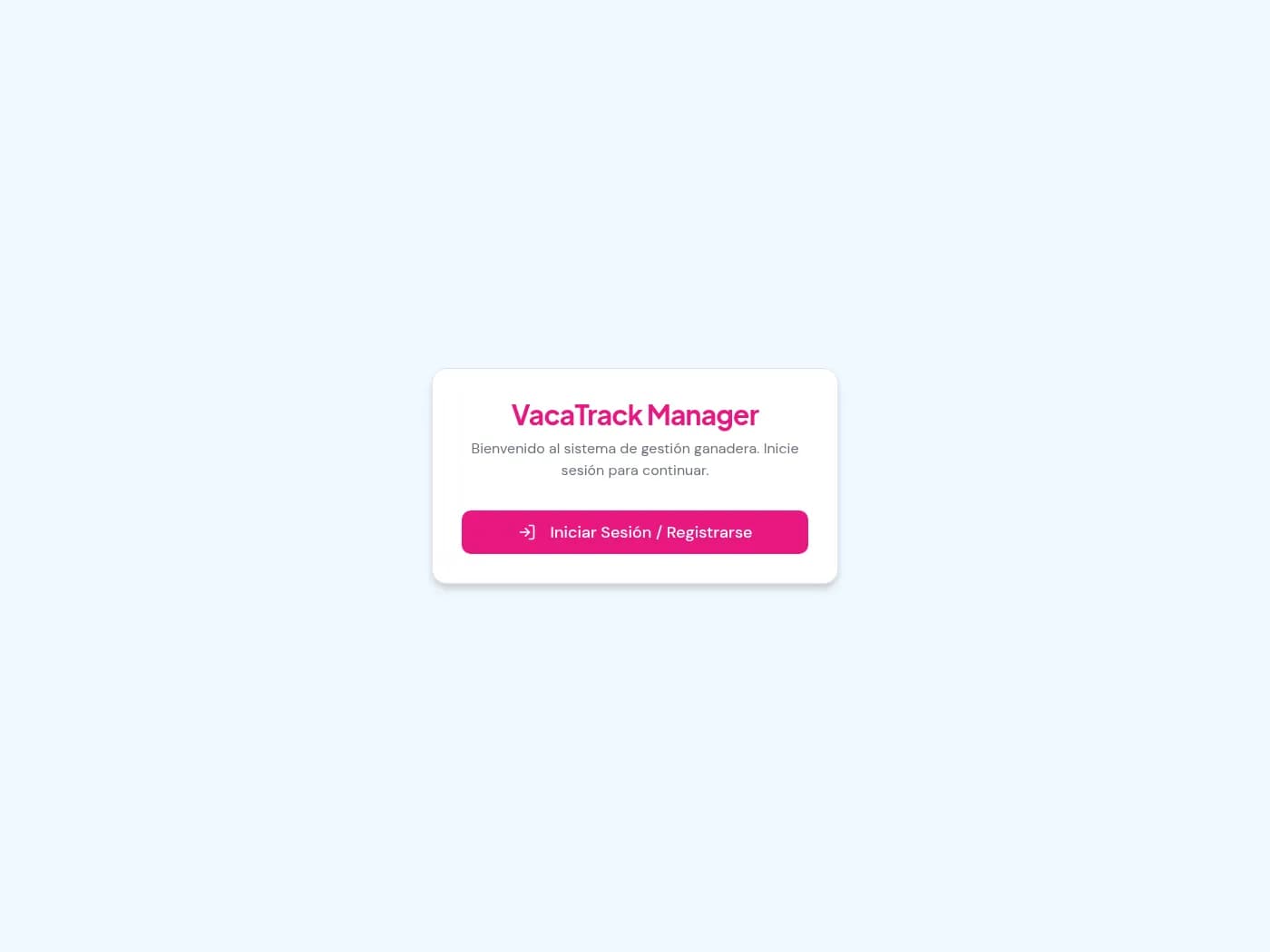 VacaTrack Manager