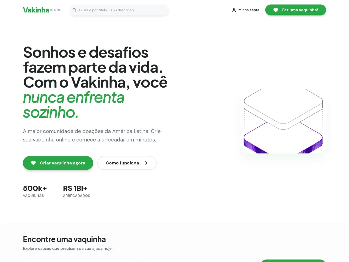 Vakinha Clone