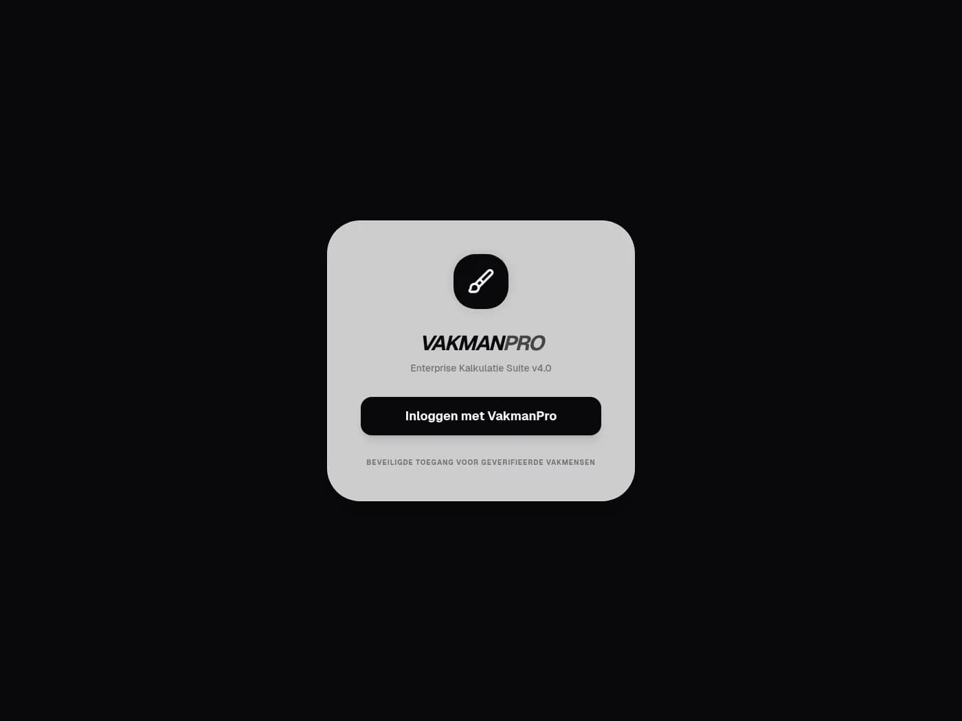 VakmanPro Kalkulatie Suite