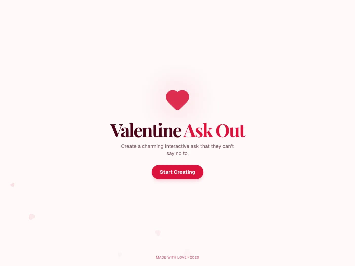Valentine Ask Out