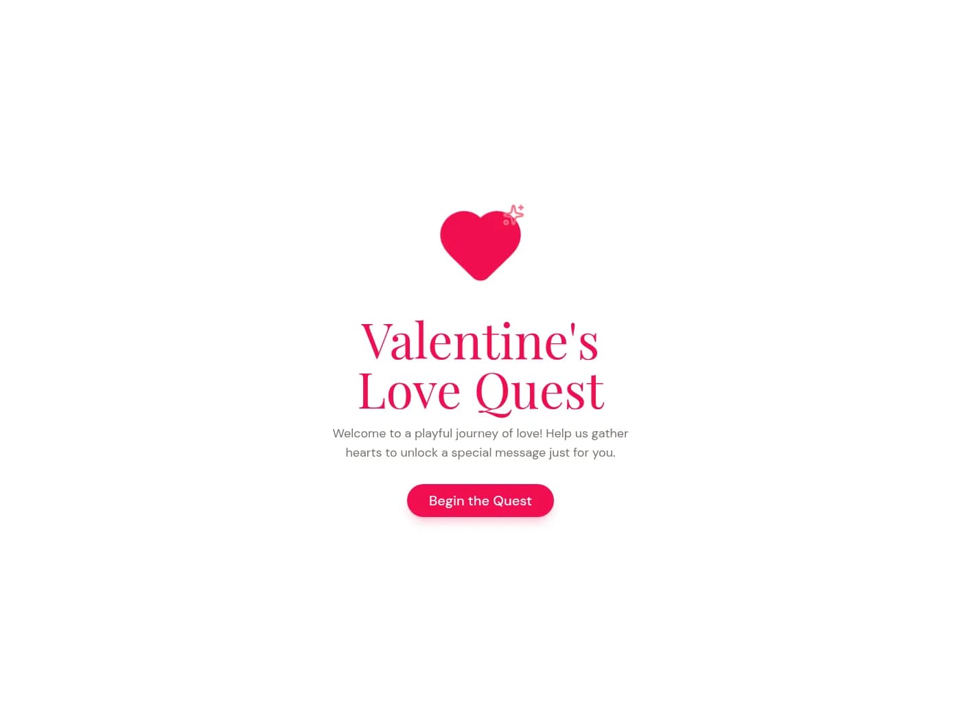Valentine Game Fun