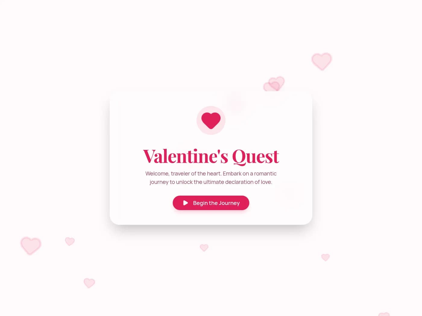 Valentine Game Quest