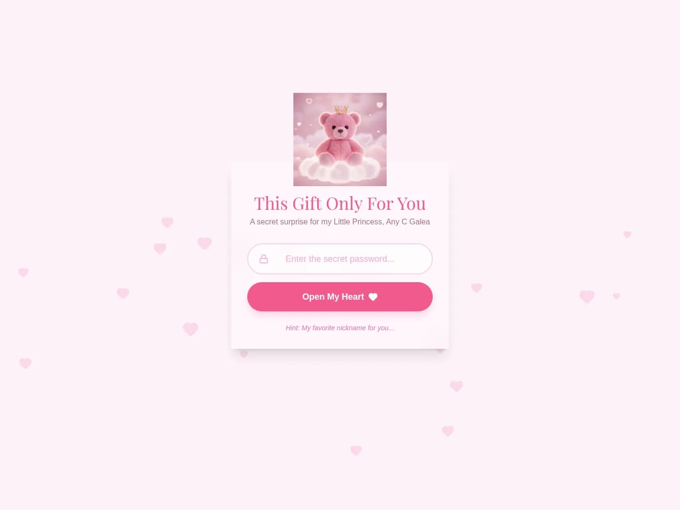 Valentine's Day Gift Site