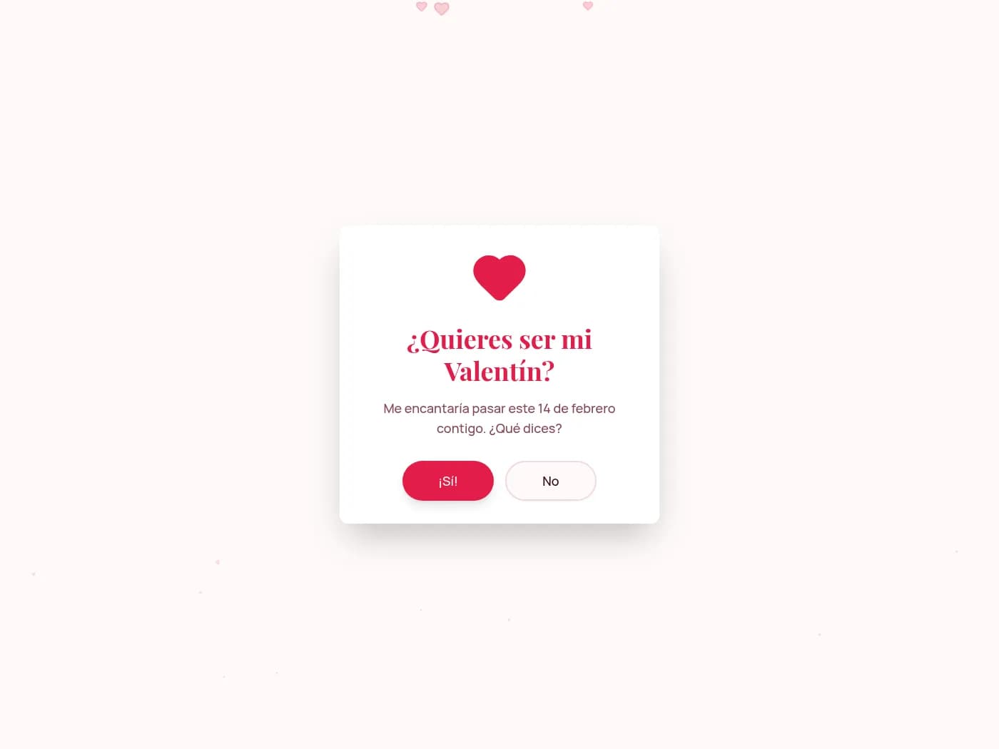 Valentine Date Invite