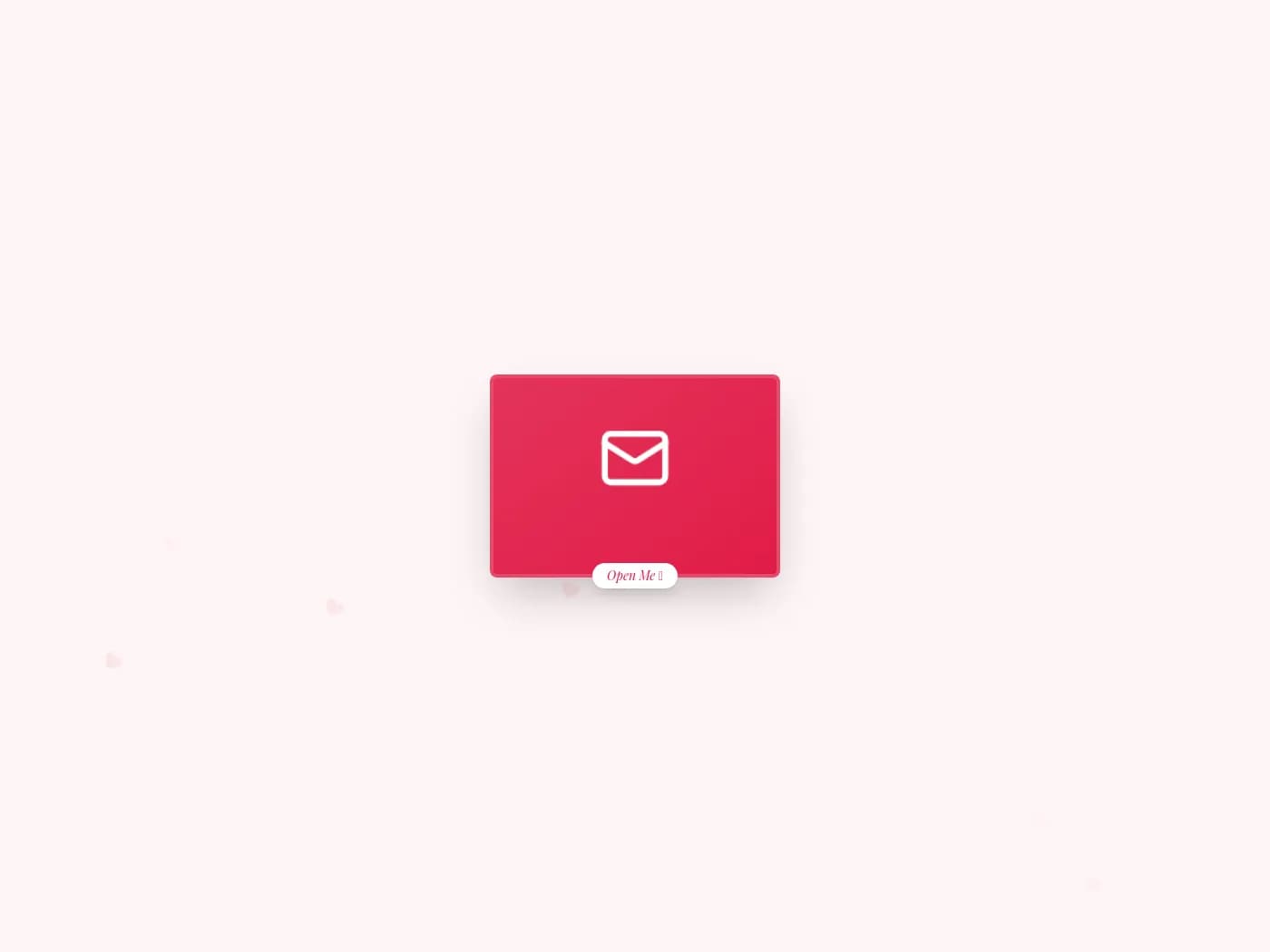 Valentine Love Card