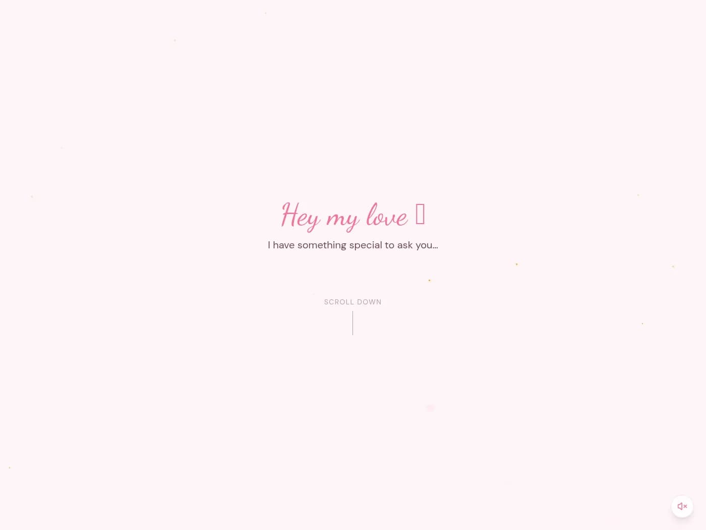 Valentine Love Letter Web