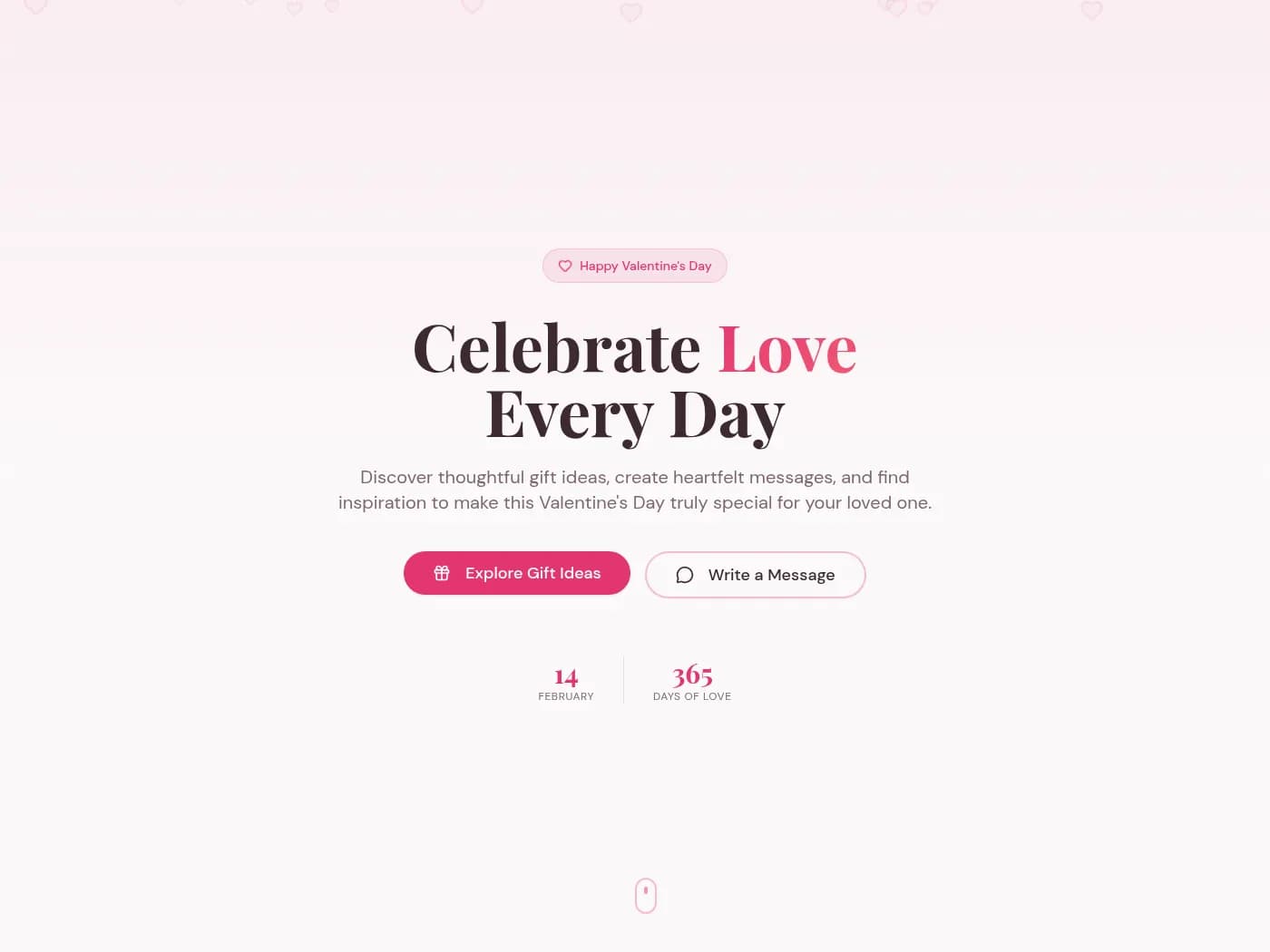 Valentine's Day Hub