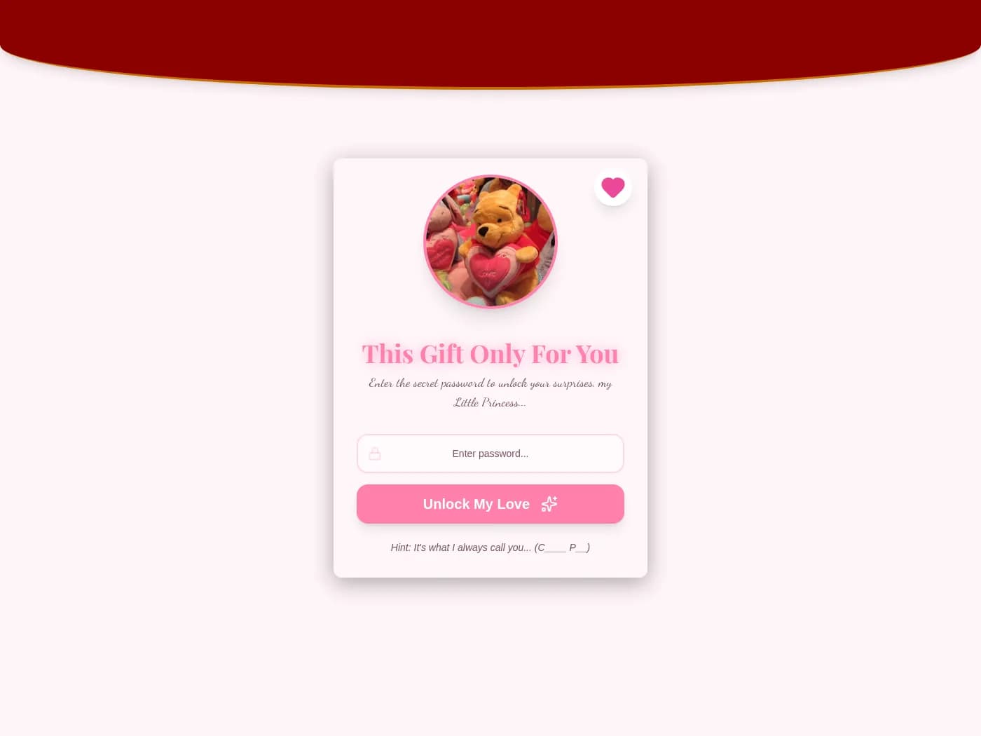 Pink Tulip Valentine