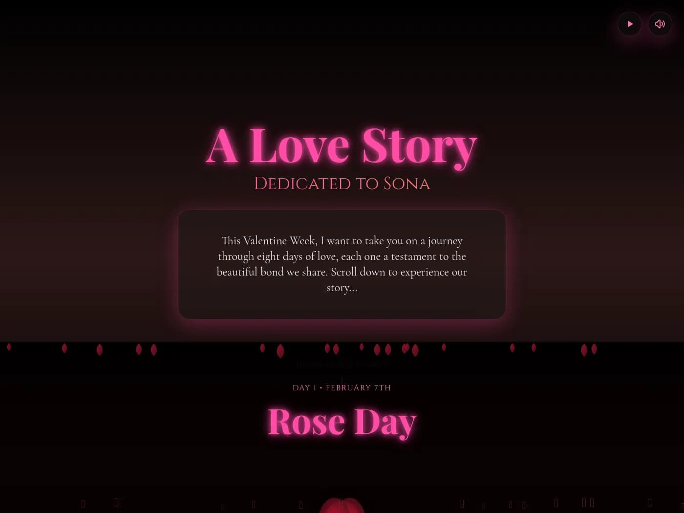 Sona Cinematic Love Story