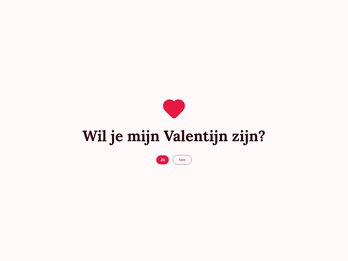 Valentine Yes App