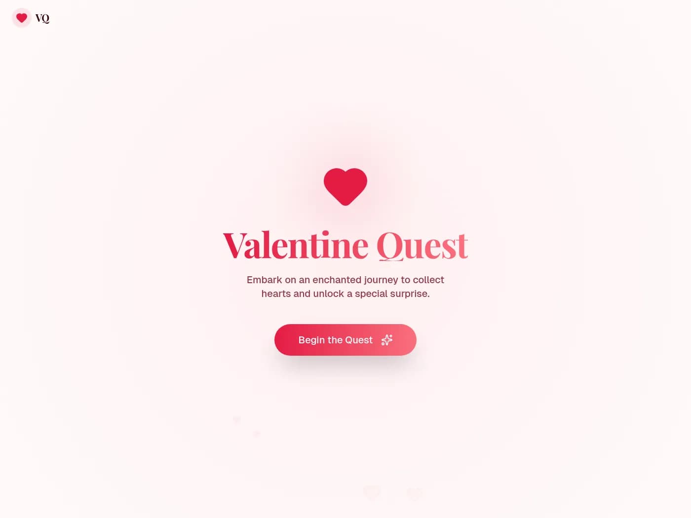 Valentine Game Quest