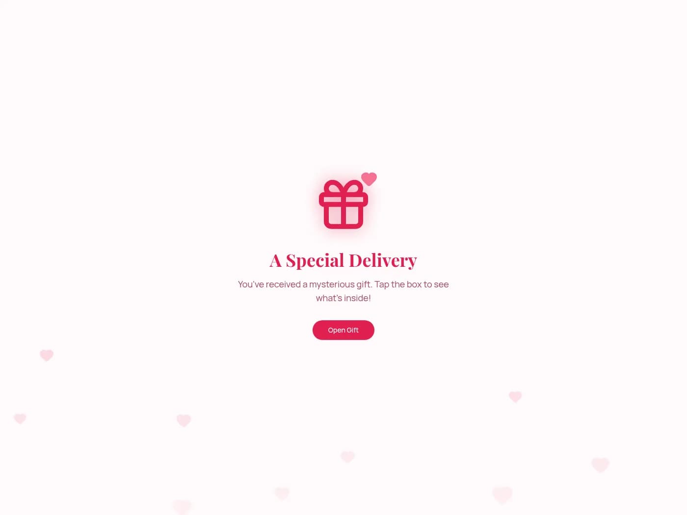 Cupid's Interactive Game