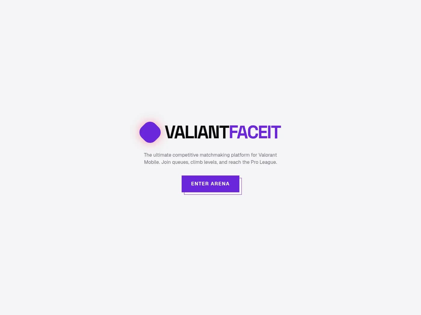 ValiantFaceit Platform
