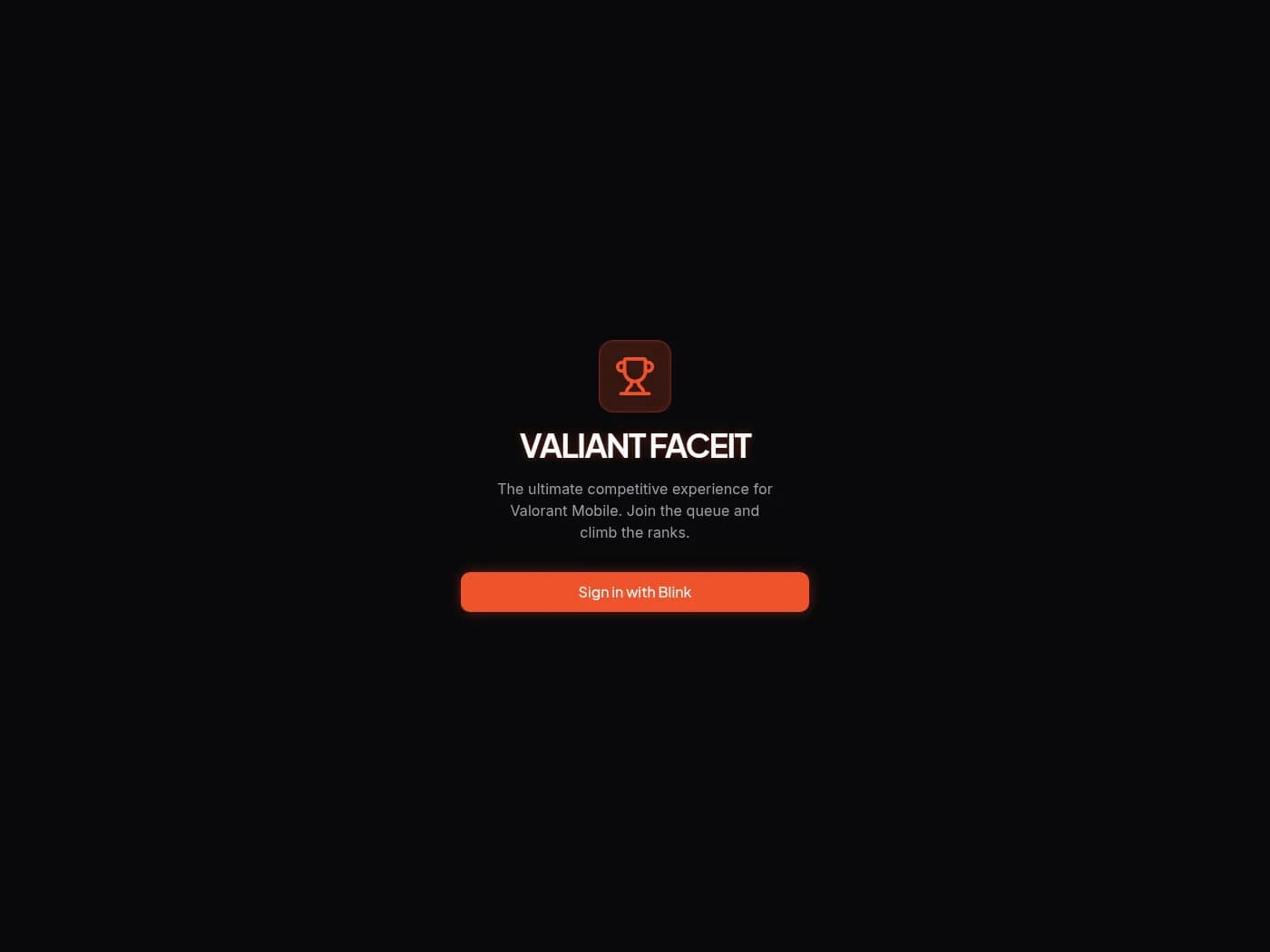 ValiantFaceit Esports Platform
