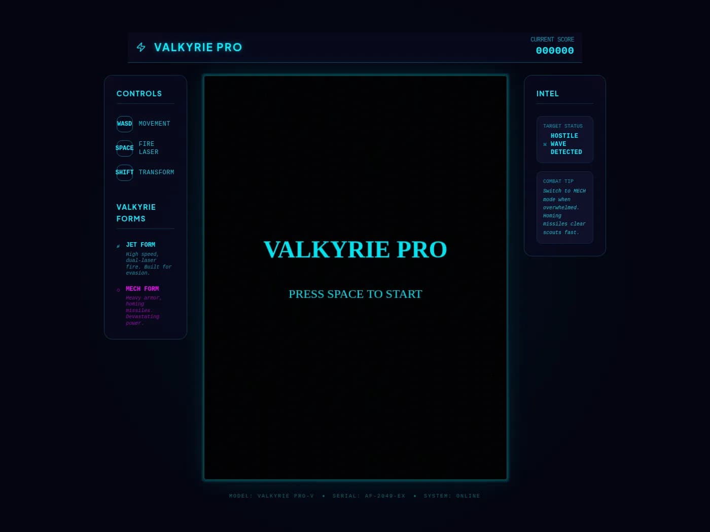 Valkyrie PRO Shooter