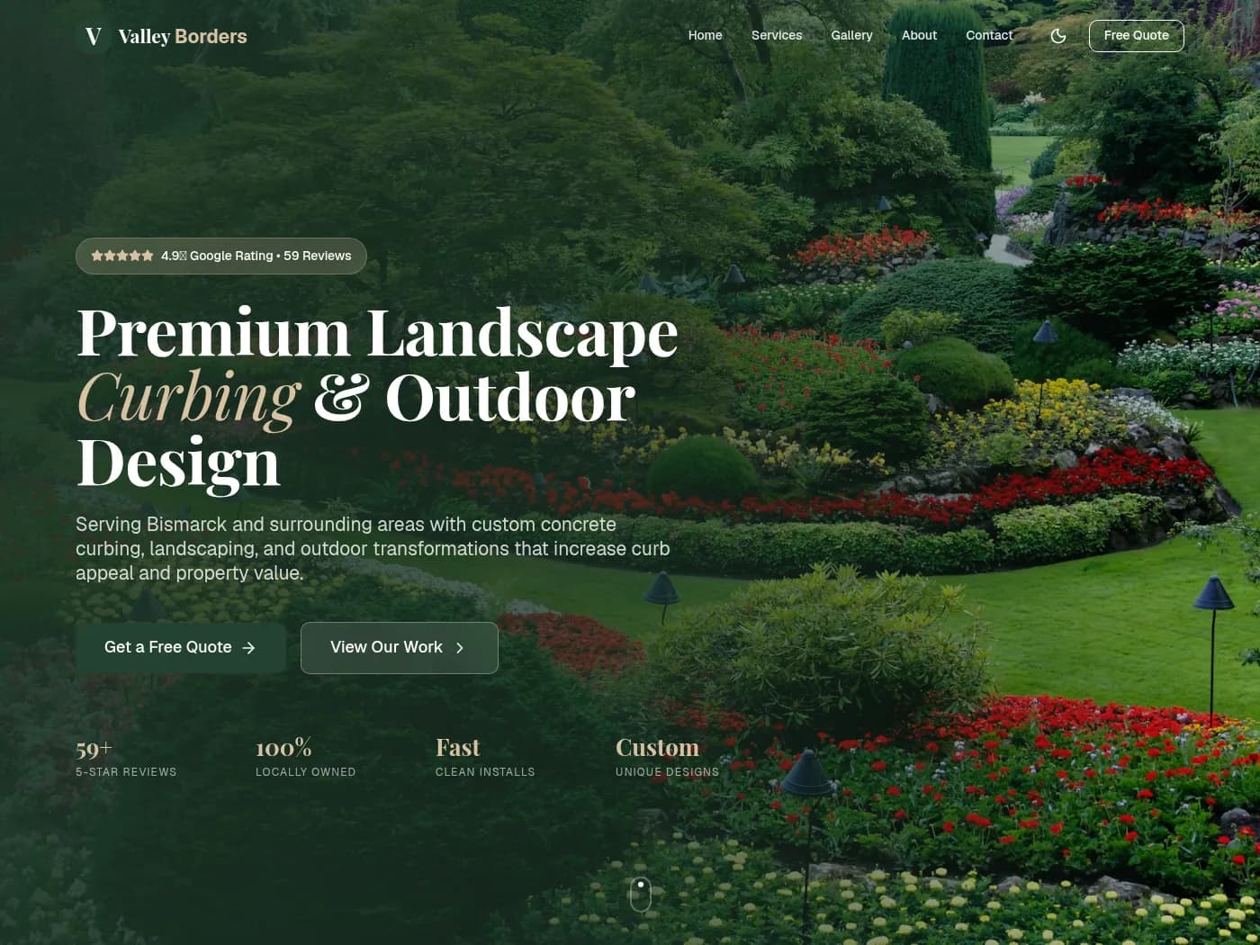 Valley Borders Website