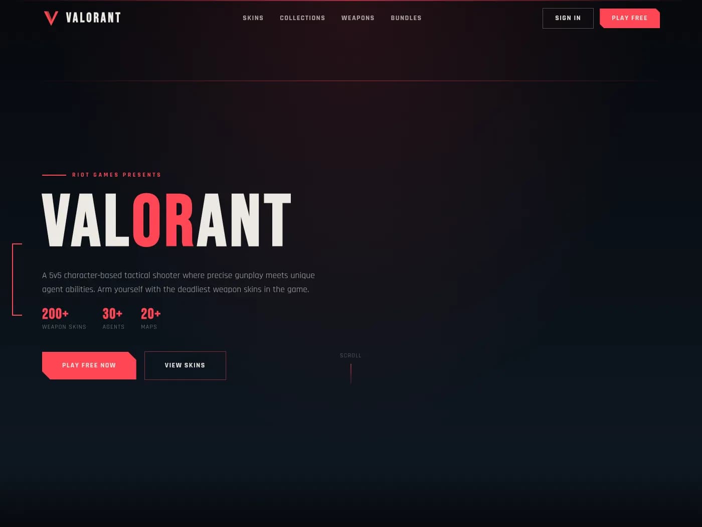 Valorant Skins Showcase