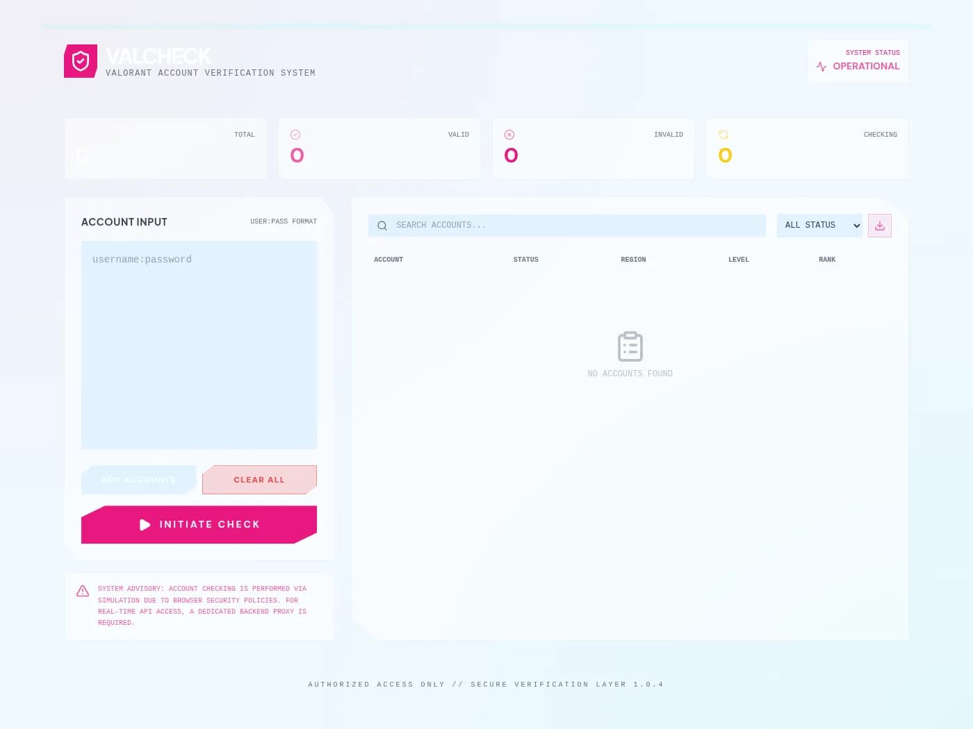 Valorant Account Checker