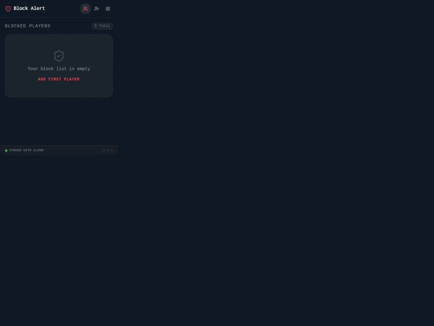 Valorant Block Alert