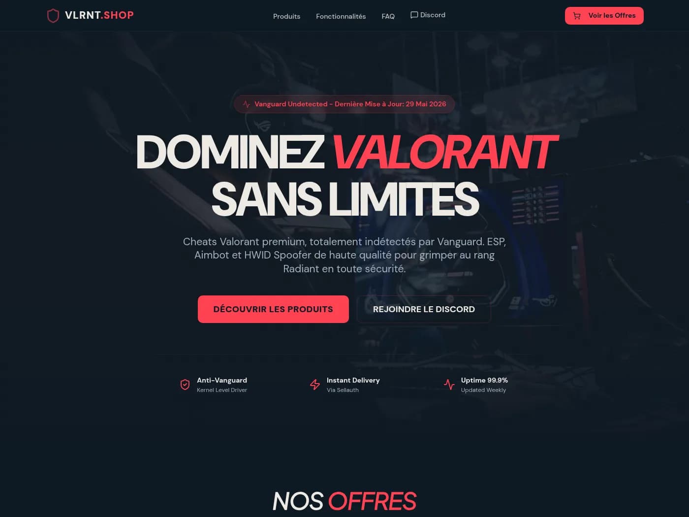 Valorant Cheat Shop