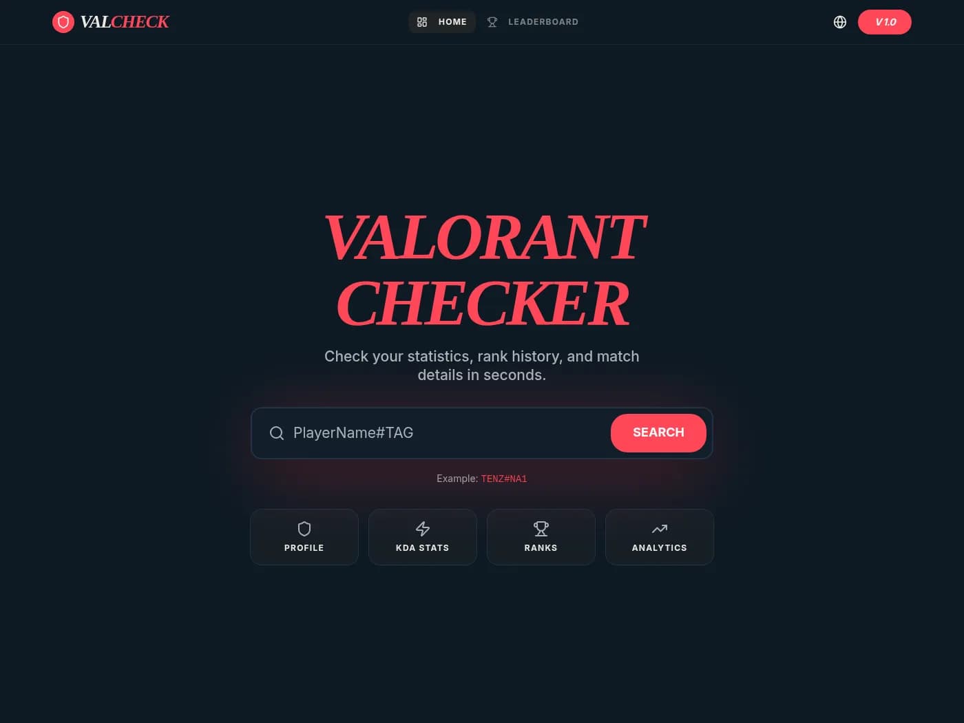 Valorant Checker Tool