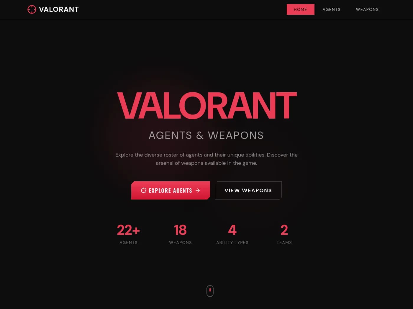 Valorant Web Clone