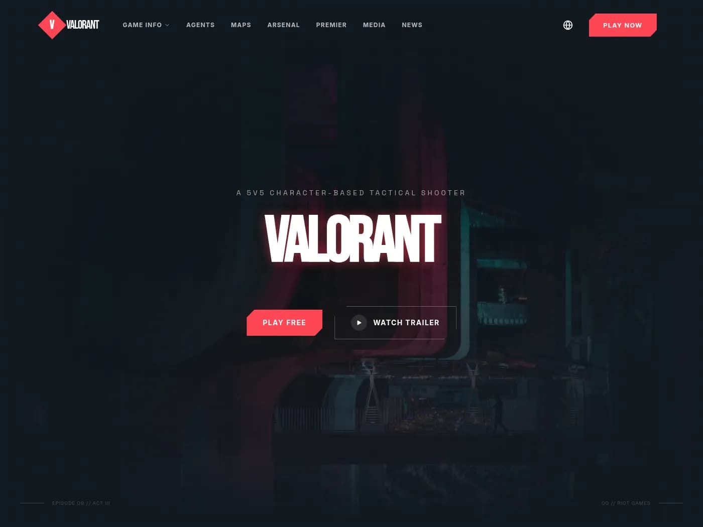 Valorant Web Clone