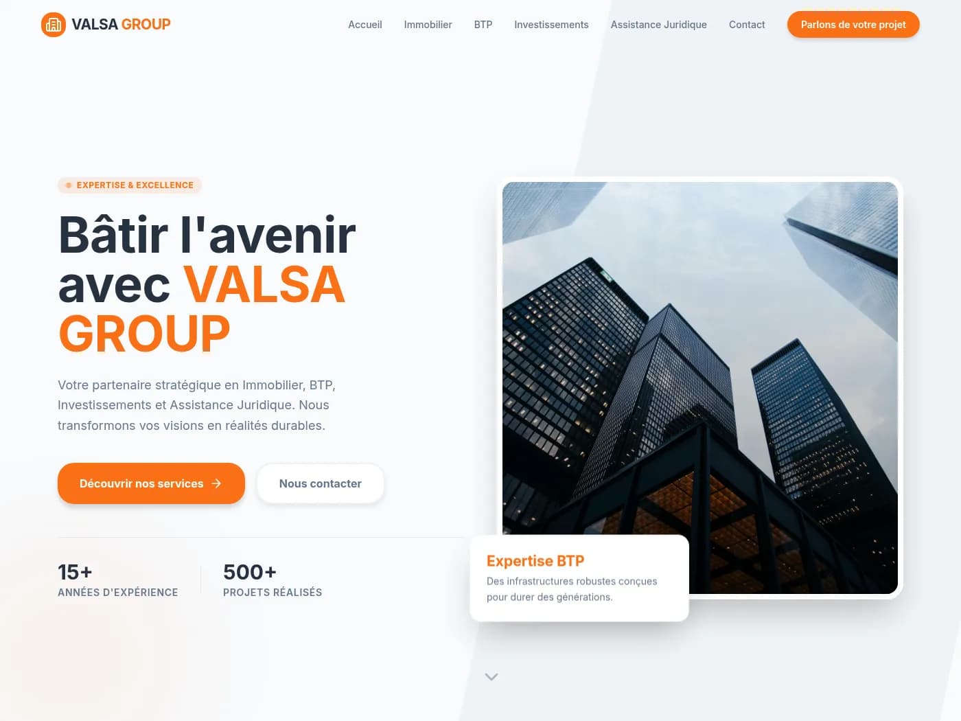 VALSA Group Pro Site