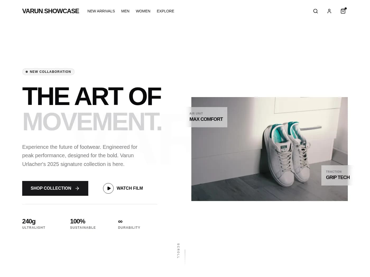 Varun's Shoe Showcase