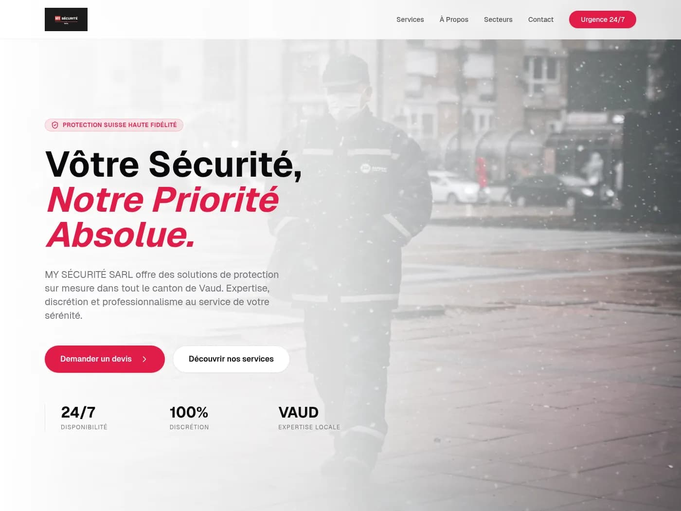 Vaud Security Pro Site