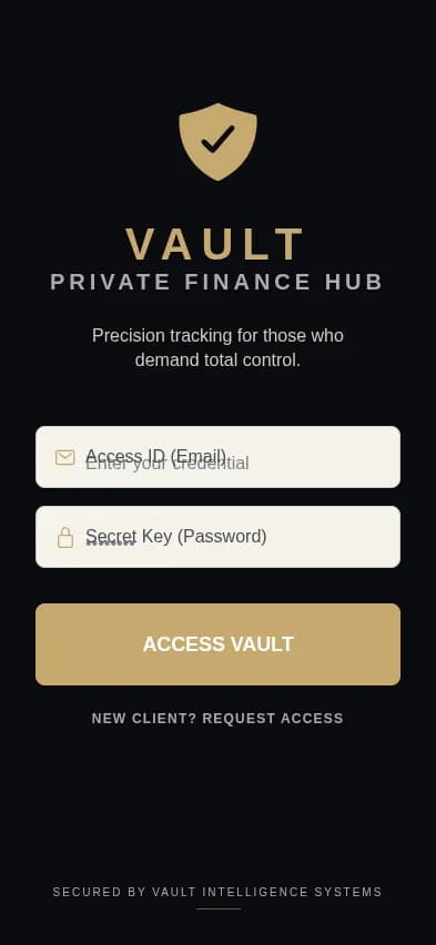 Vault Finance Hub