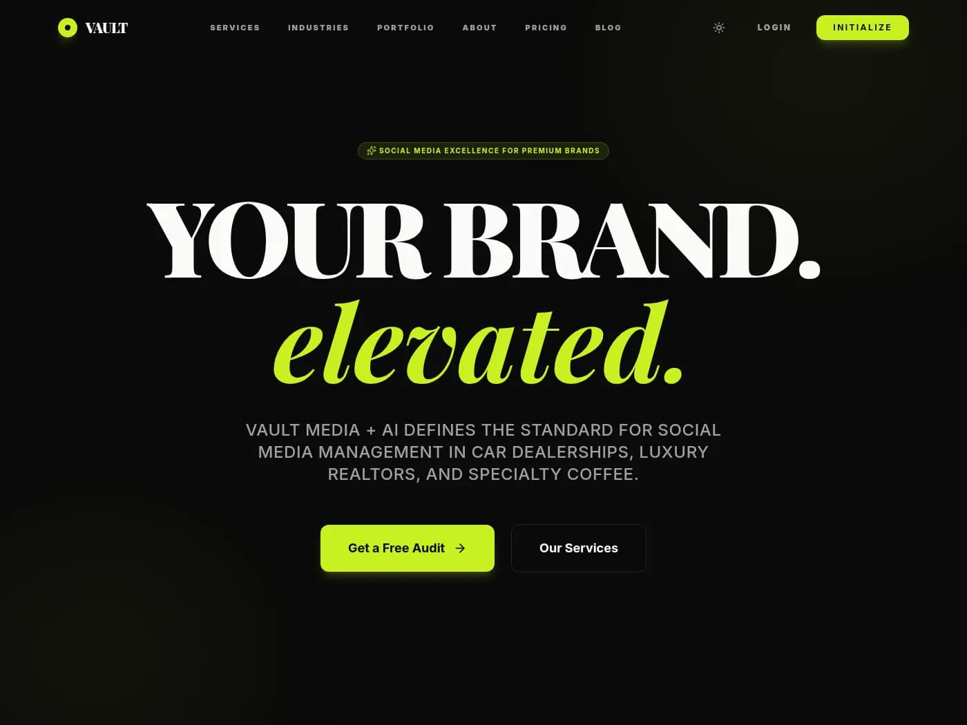 Vault Media + AI SaaS
