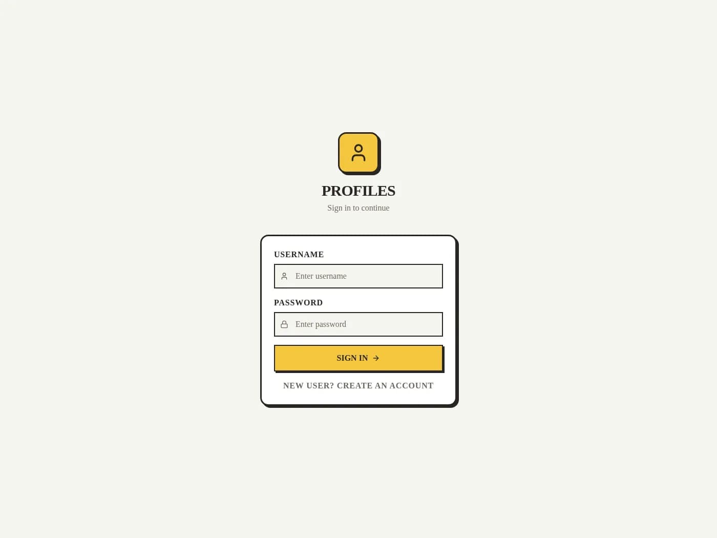 VaultNote Profiles
