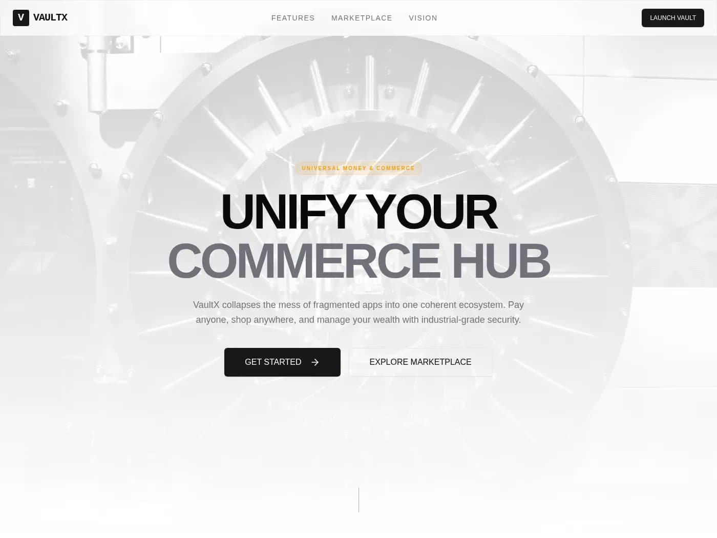 VaultX Universal Commerce