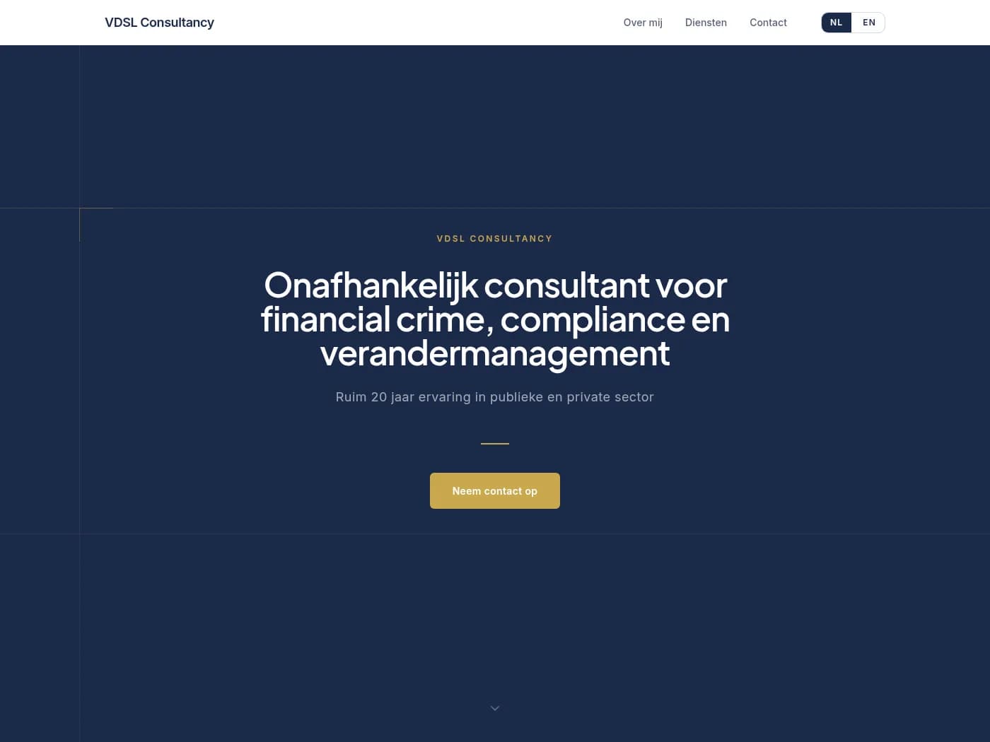 VDSL Consultancy Web One-Pager