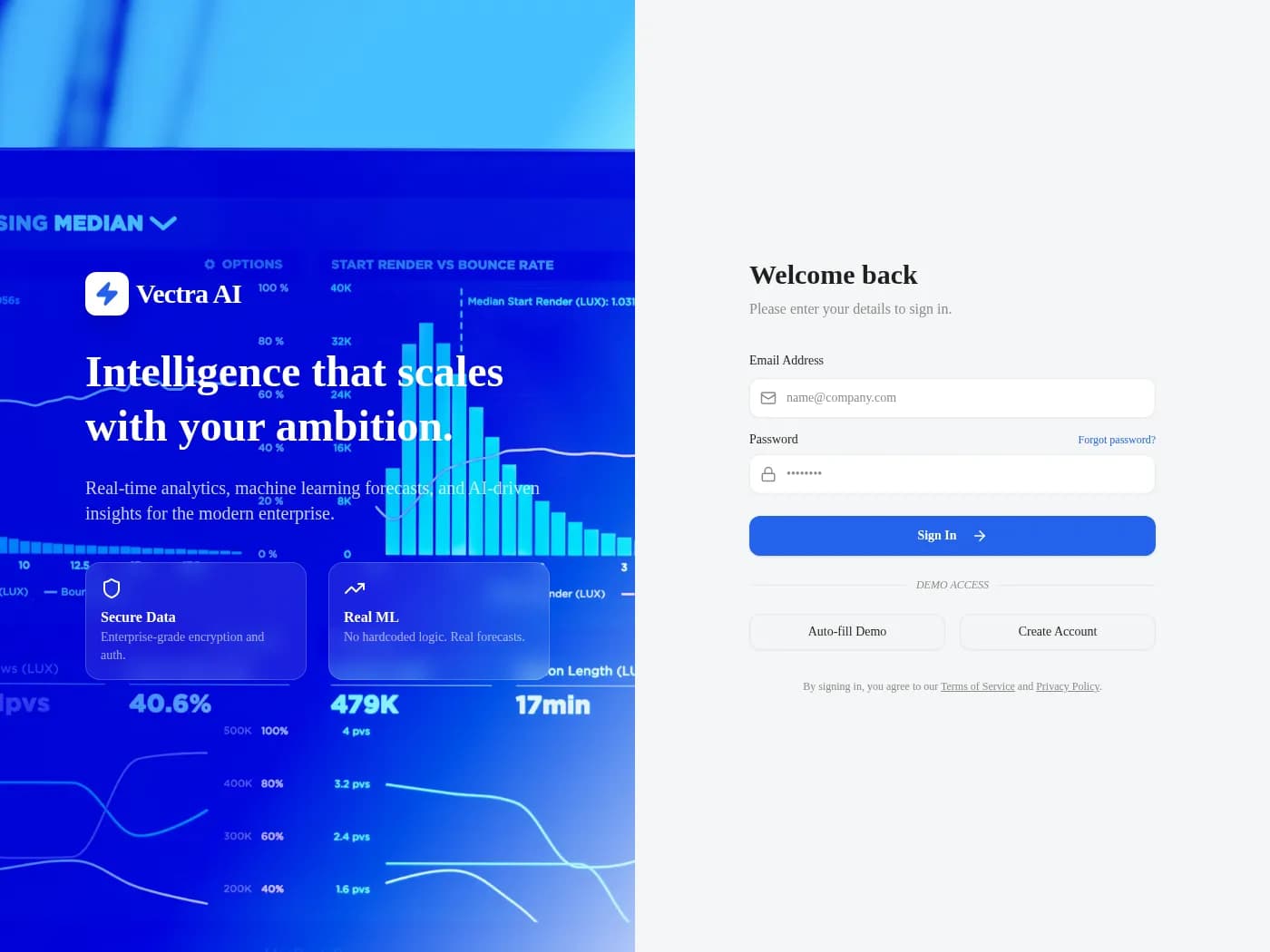 Vectra Analytics Platform