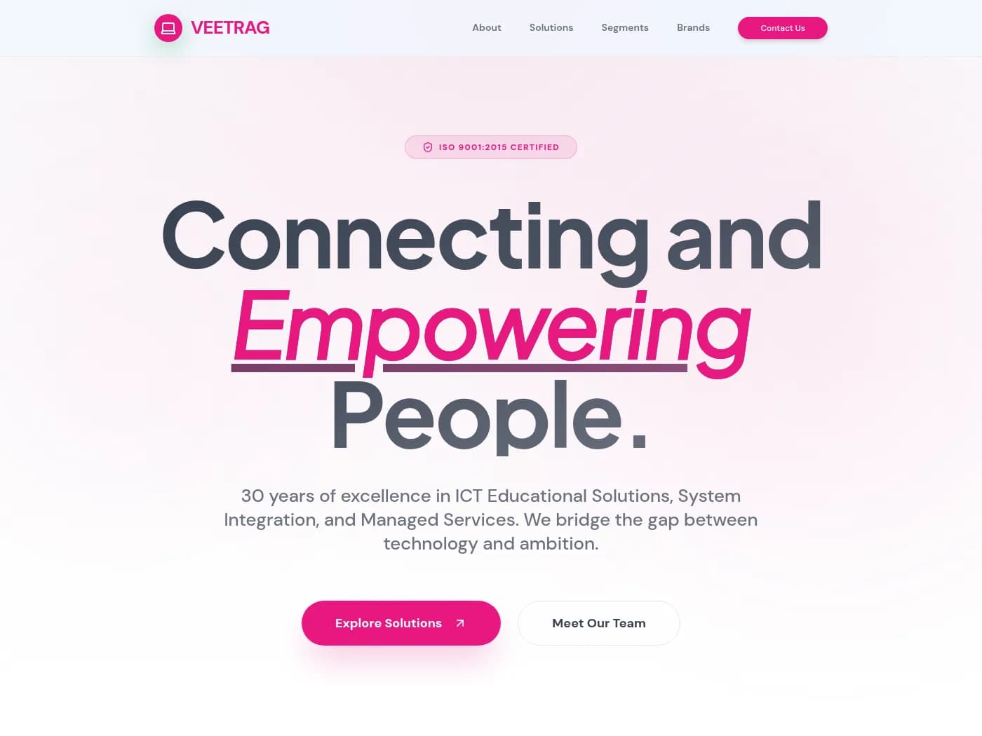 Veetrag Premium Redesign