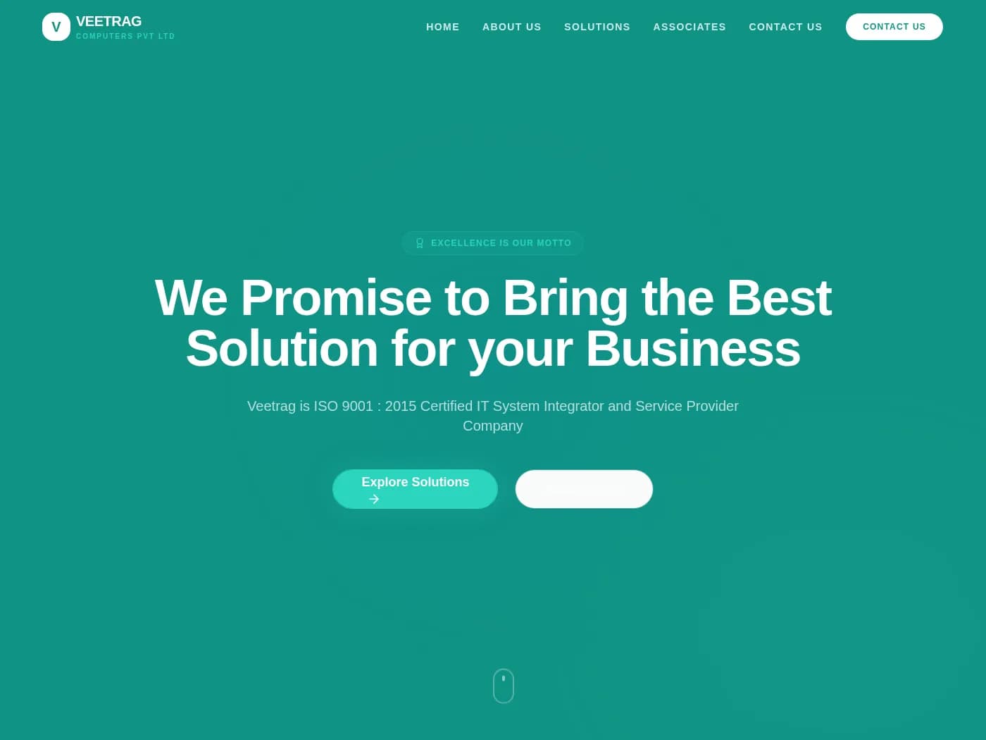 Veetrag Pro Website Revamp