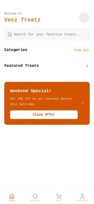 Veez Treatz App