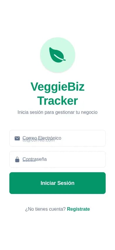 VeggieBiz Tracker