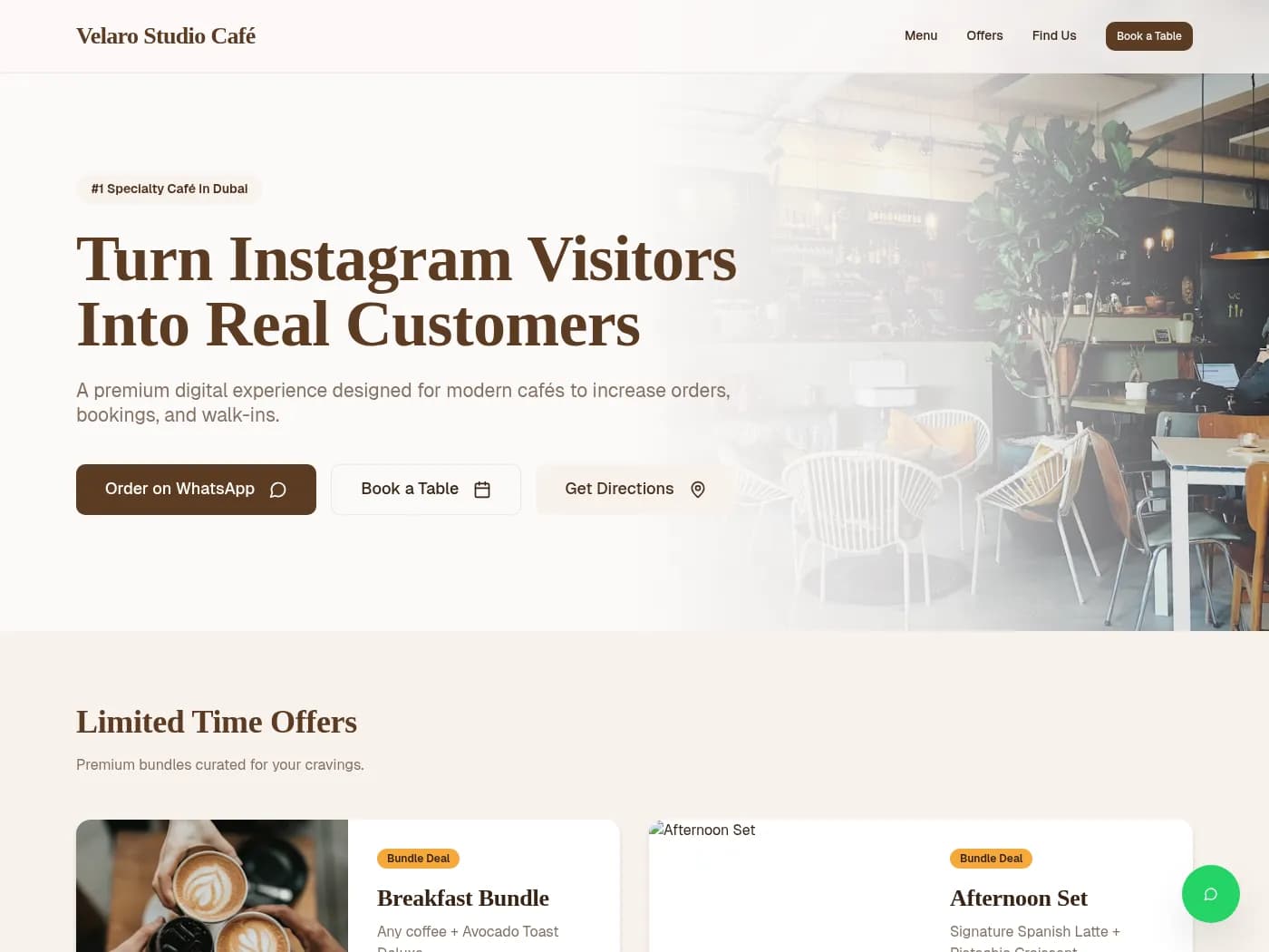 Velaro Studio Café Suite
