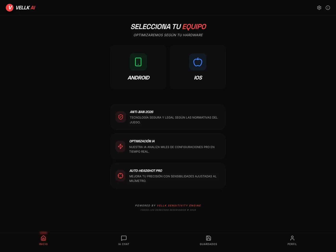 Vellk Sensitivity AI Chat