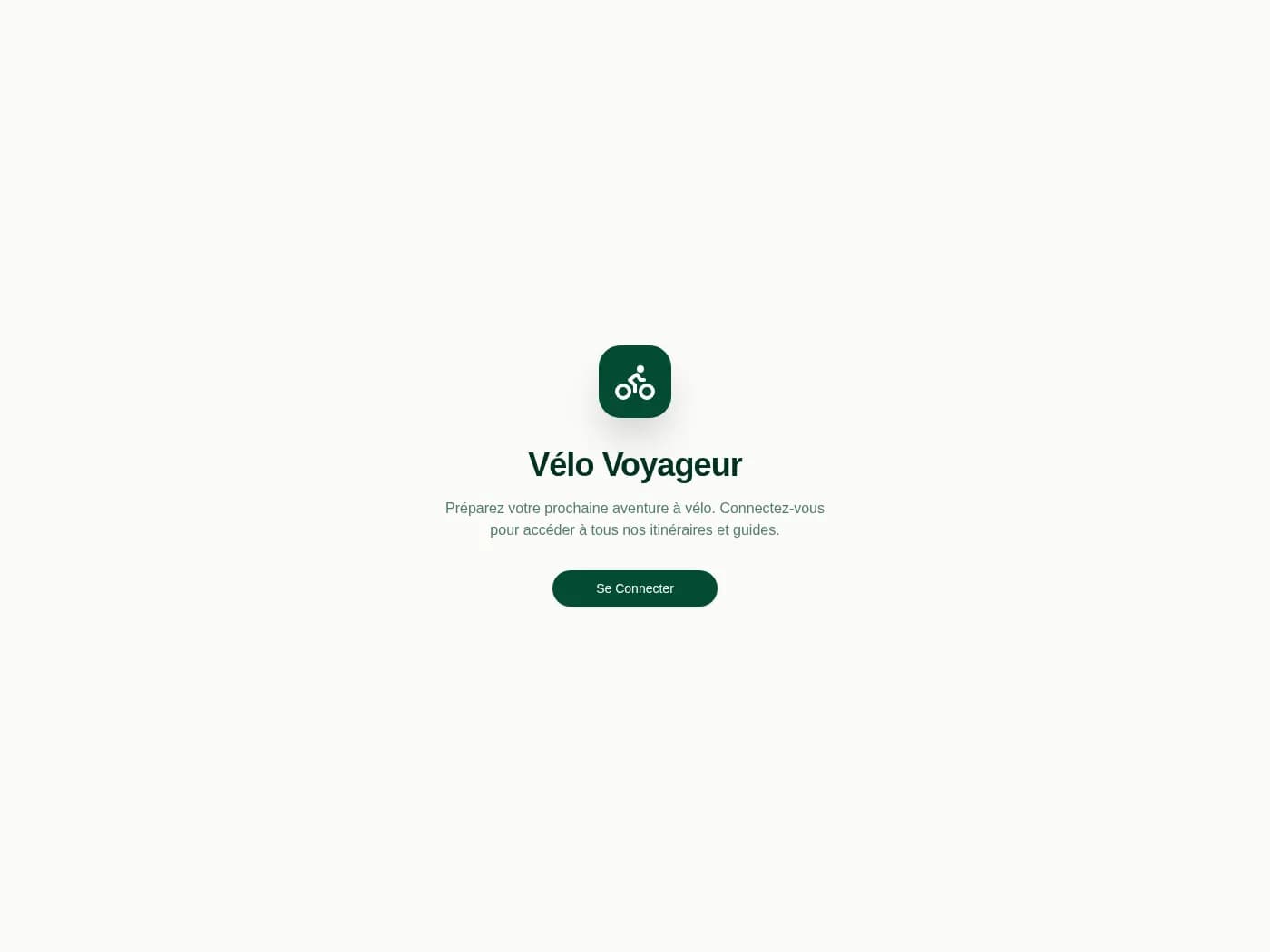 Vélo Voyageur
