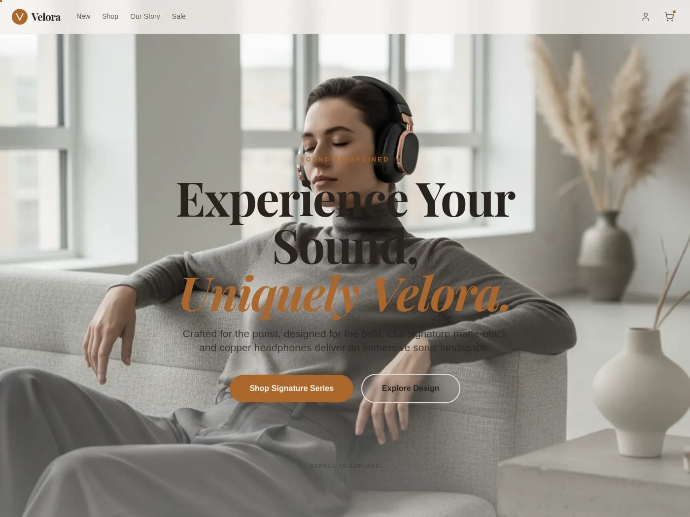 Velora E-Commerce Showcase
