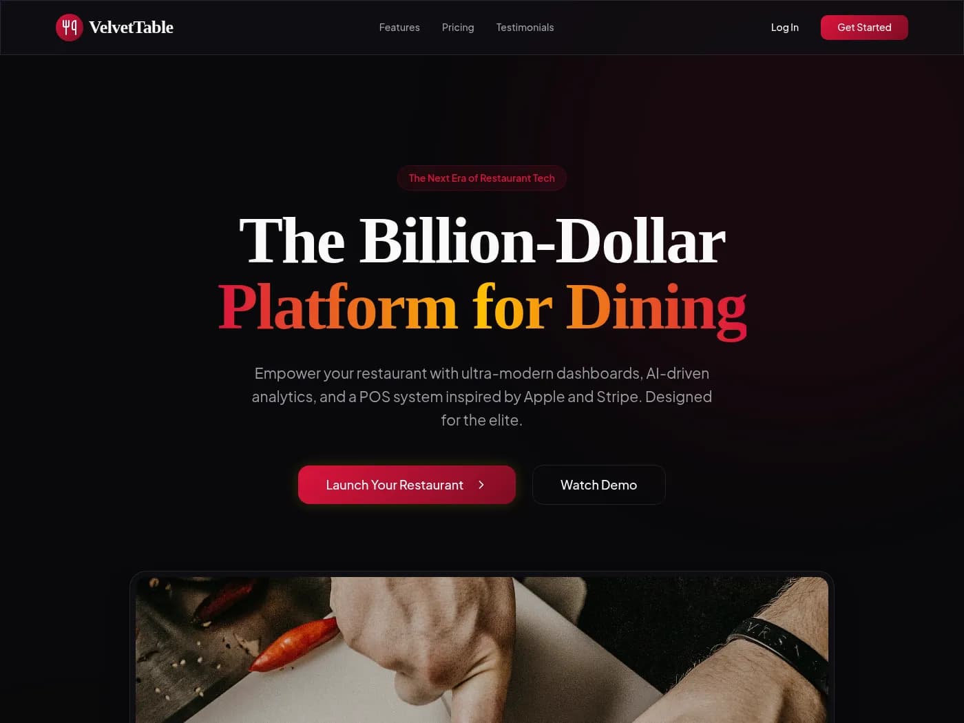 VelvetTable Platform