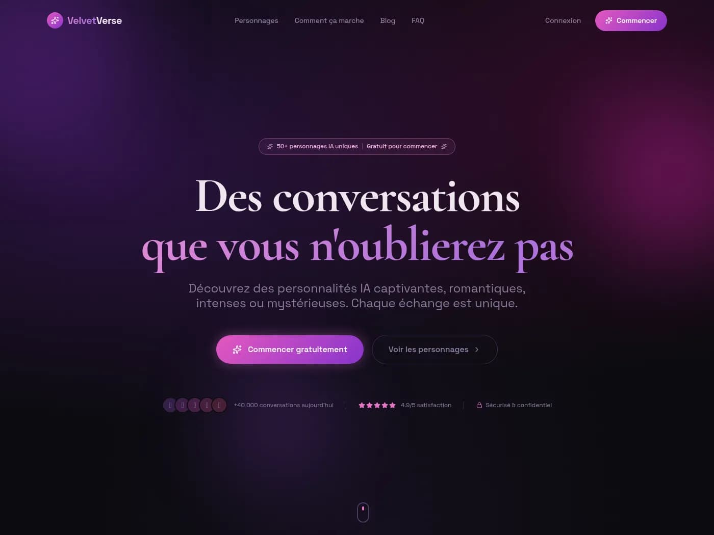 VelvetVerse Chat Platform