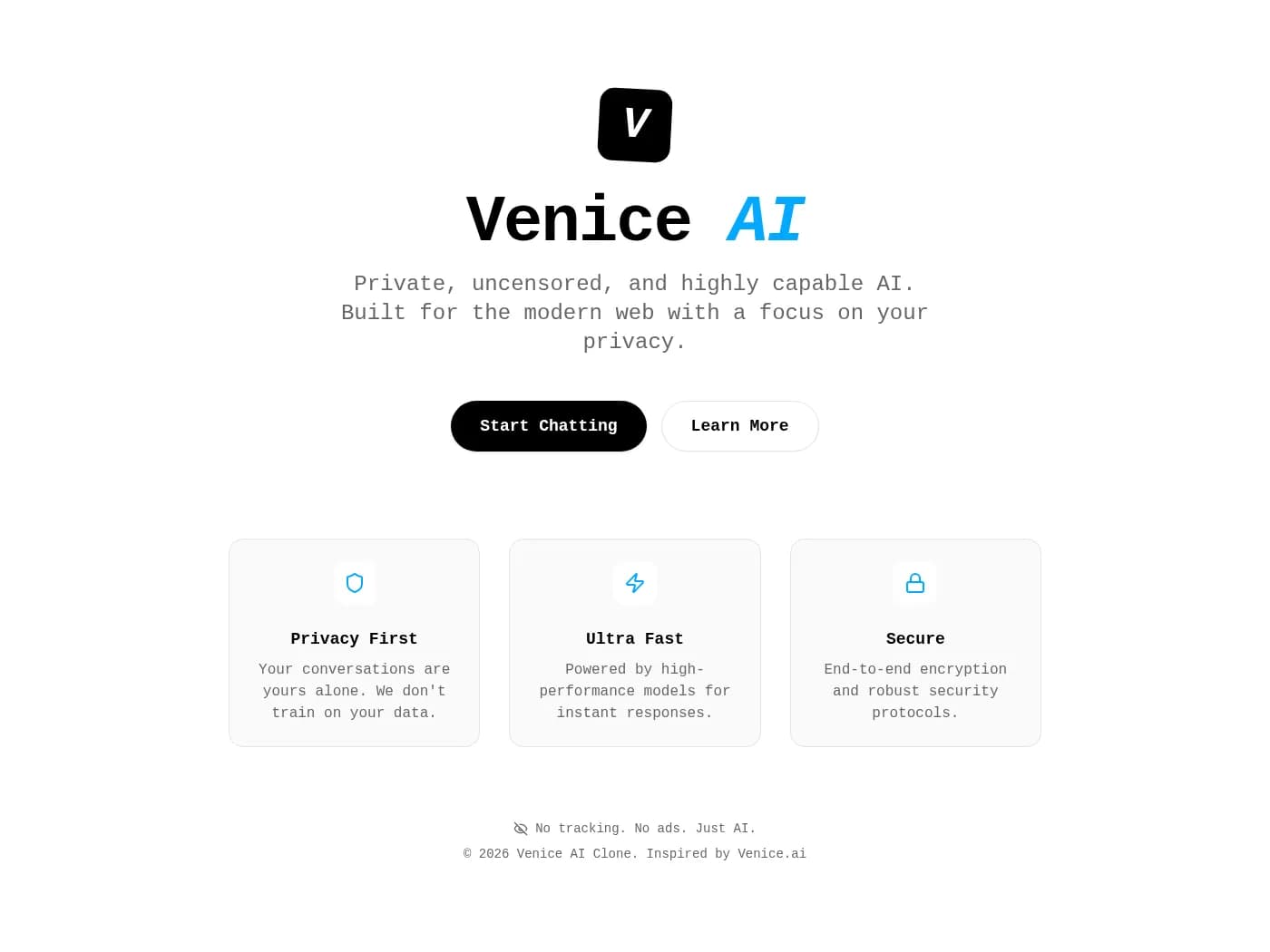 Venice AI Clone